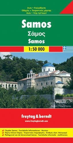 Samos - Island Map - F&B