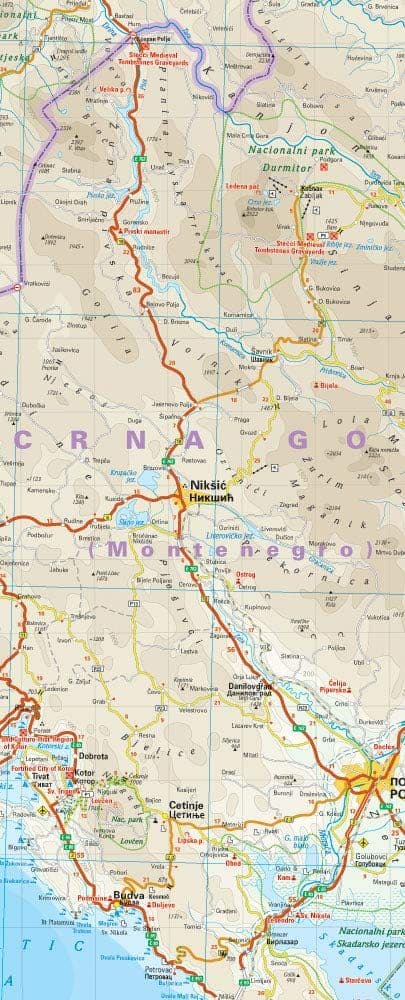 Serbia - Road Map - Reise