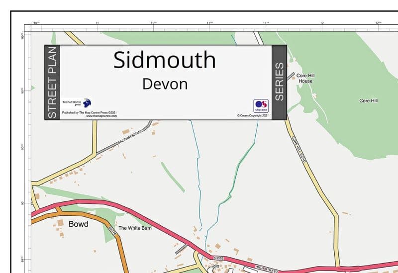 Sidmouth Street Map
