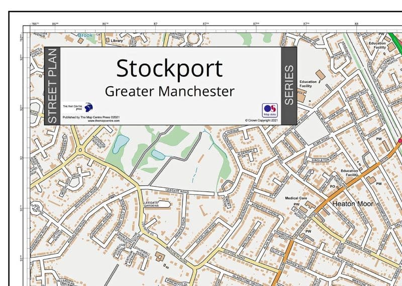 Stockport Street Map