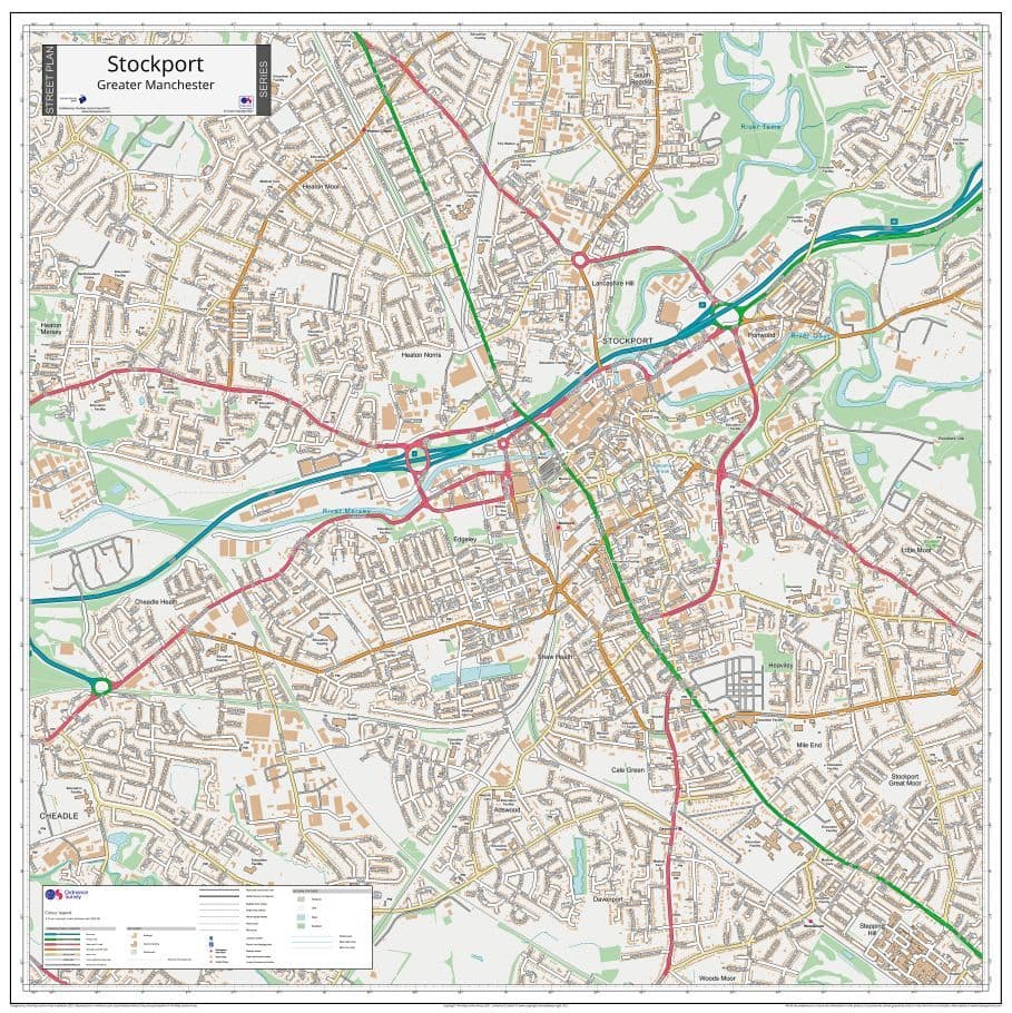 Stockport Street Map