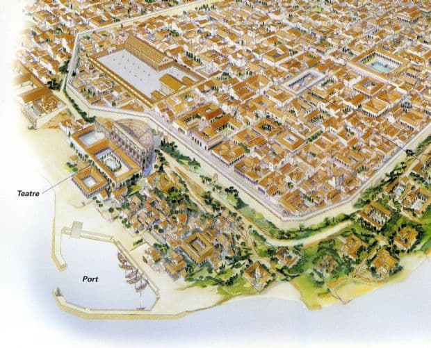 Street Map of Tarragona Tarraco - 1 7 500