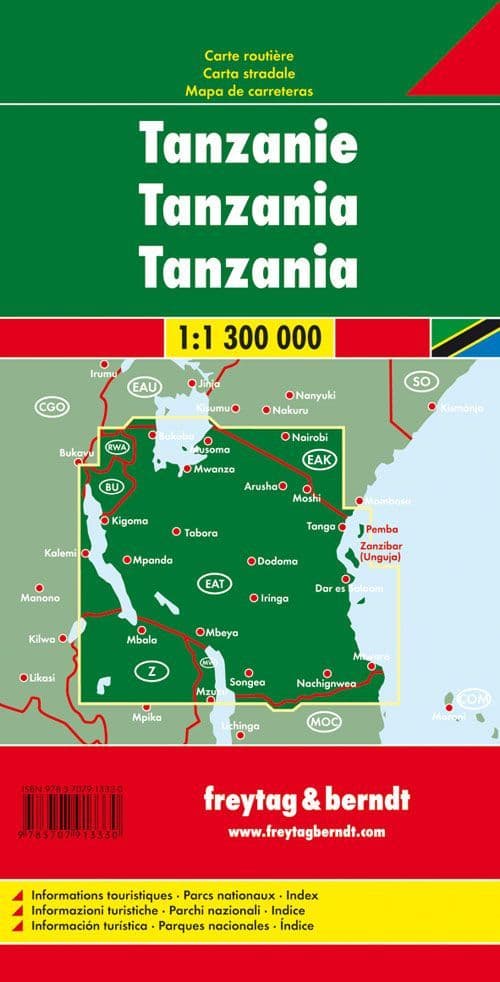 Tanzania Road Map - F&B