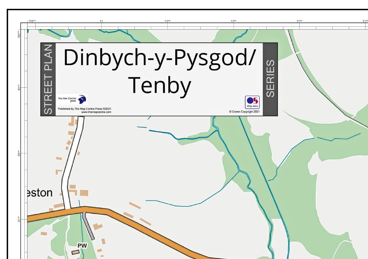 Tenby Street Map