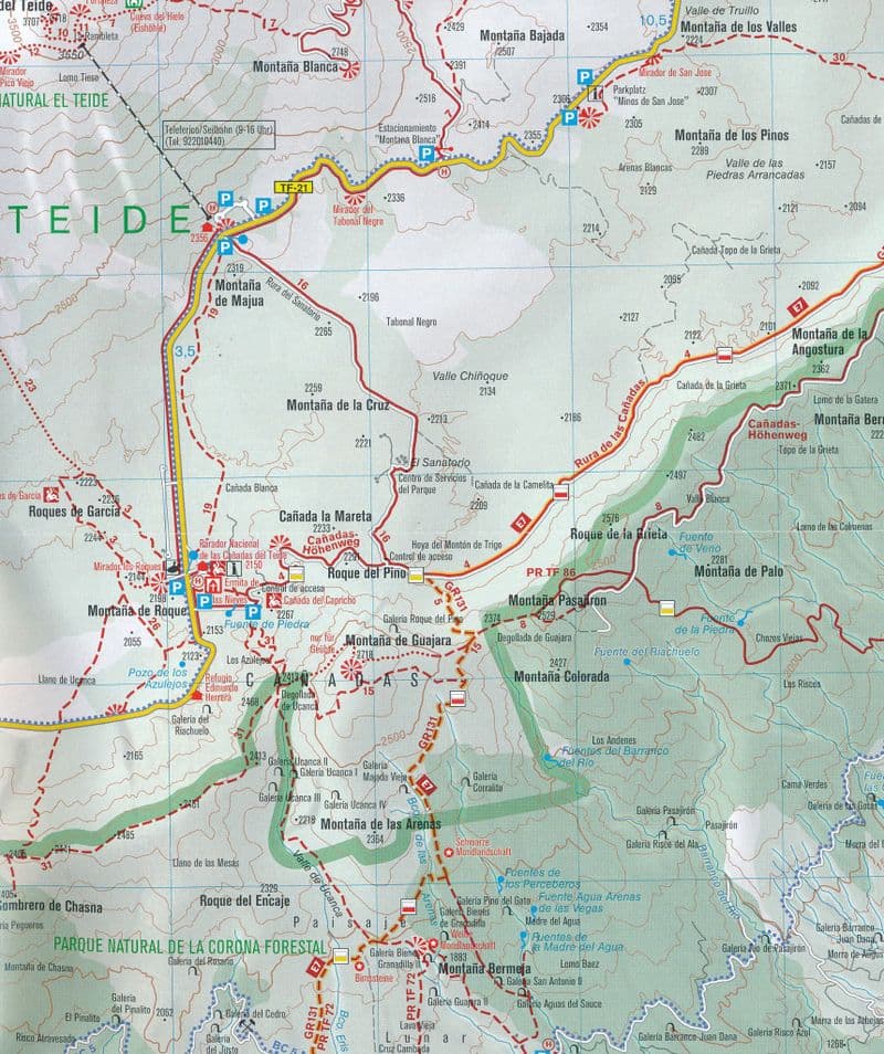 Tenerife - Kompass Hiking Map 233