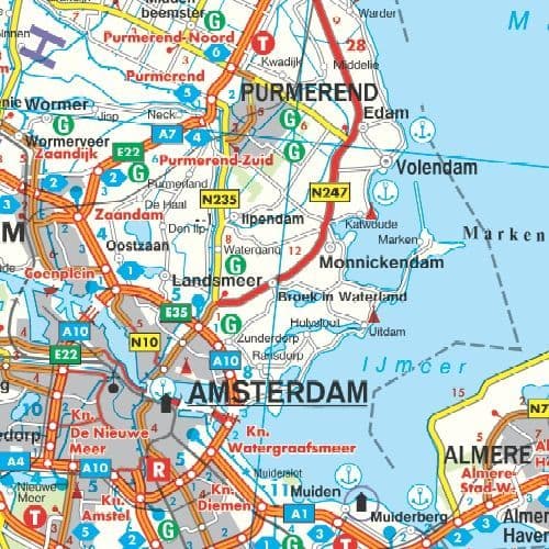 The Netherlands - Road Map - F&B