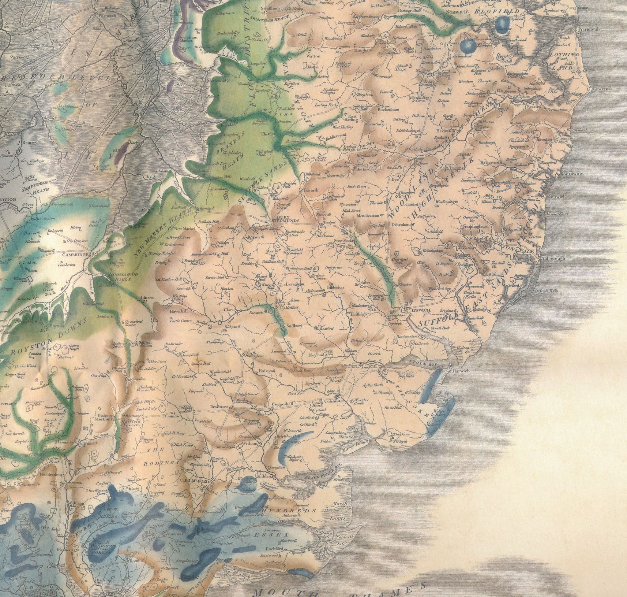 The William Smith Map of 1815 - Folded Map