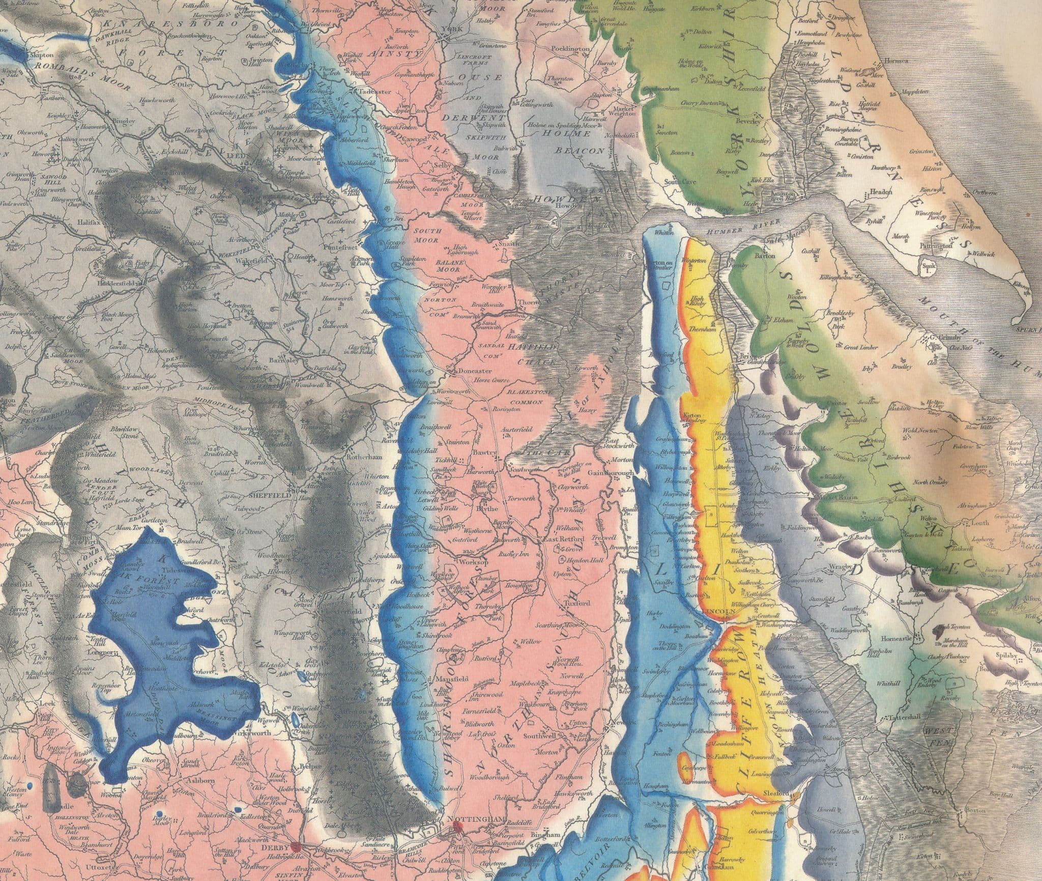 The William Smith Map of 1815 - Folded Map