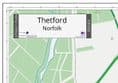 Thetford Street Map