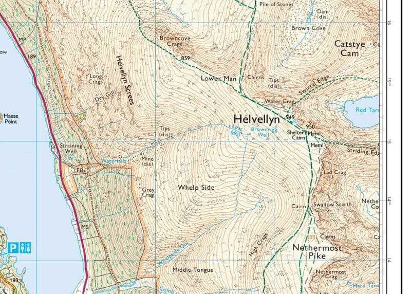 Thirlmere - Wall Map - 1 12 500 - The Map Centre Press