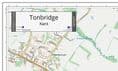 Tonbridge Street Map