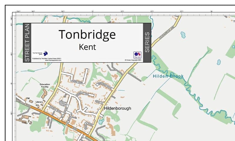 Tonbridge Street Map