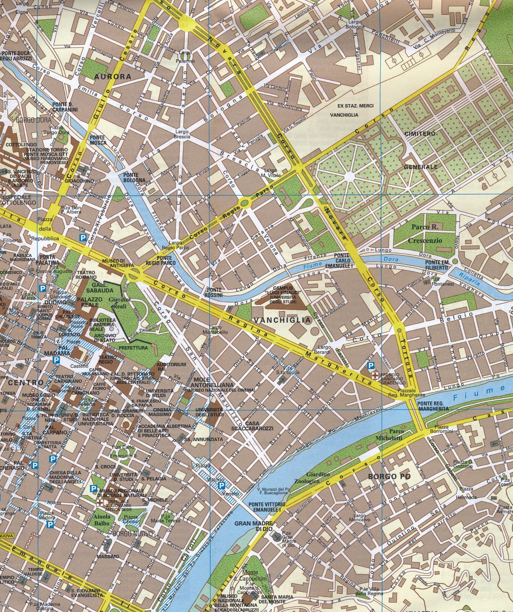 Turin Map