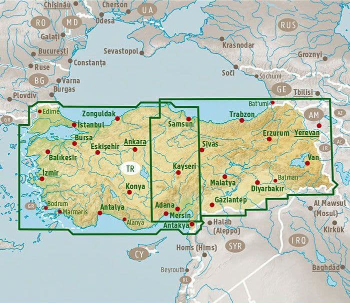 Turkey Road Map - F&B