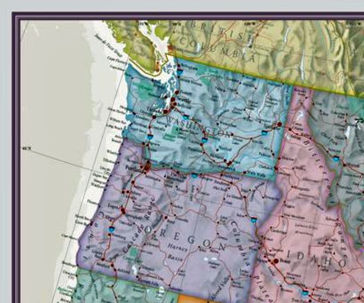 USA - Classic - Maps International