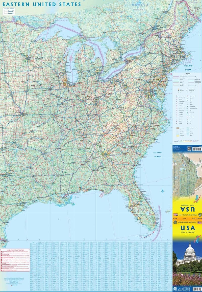 USA Travel Map - ITM