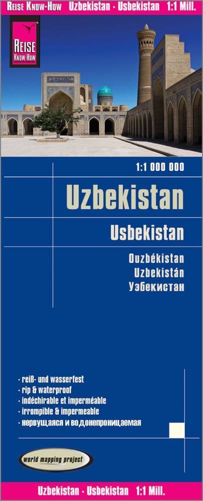 Uzbekistan Road Map - Reise