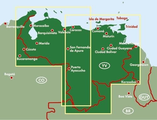 Venezuela Road Map - F&B