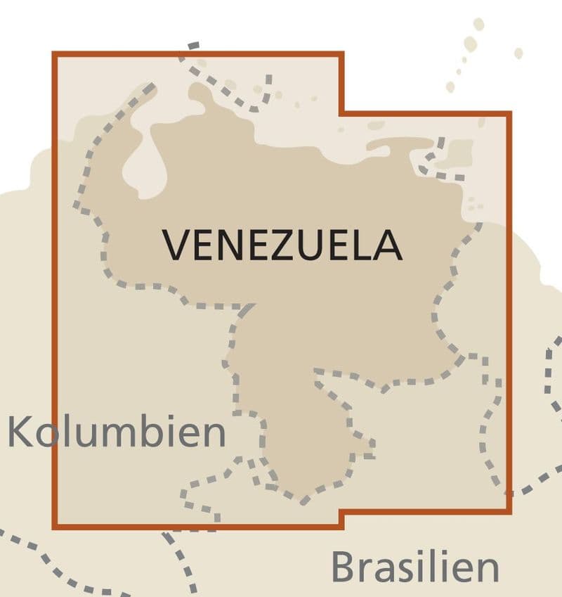 Venezuela Road Map - Reise