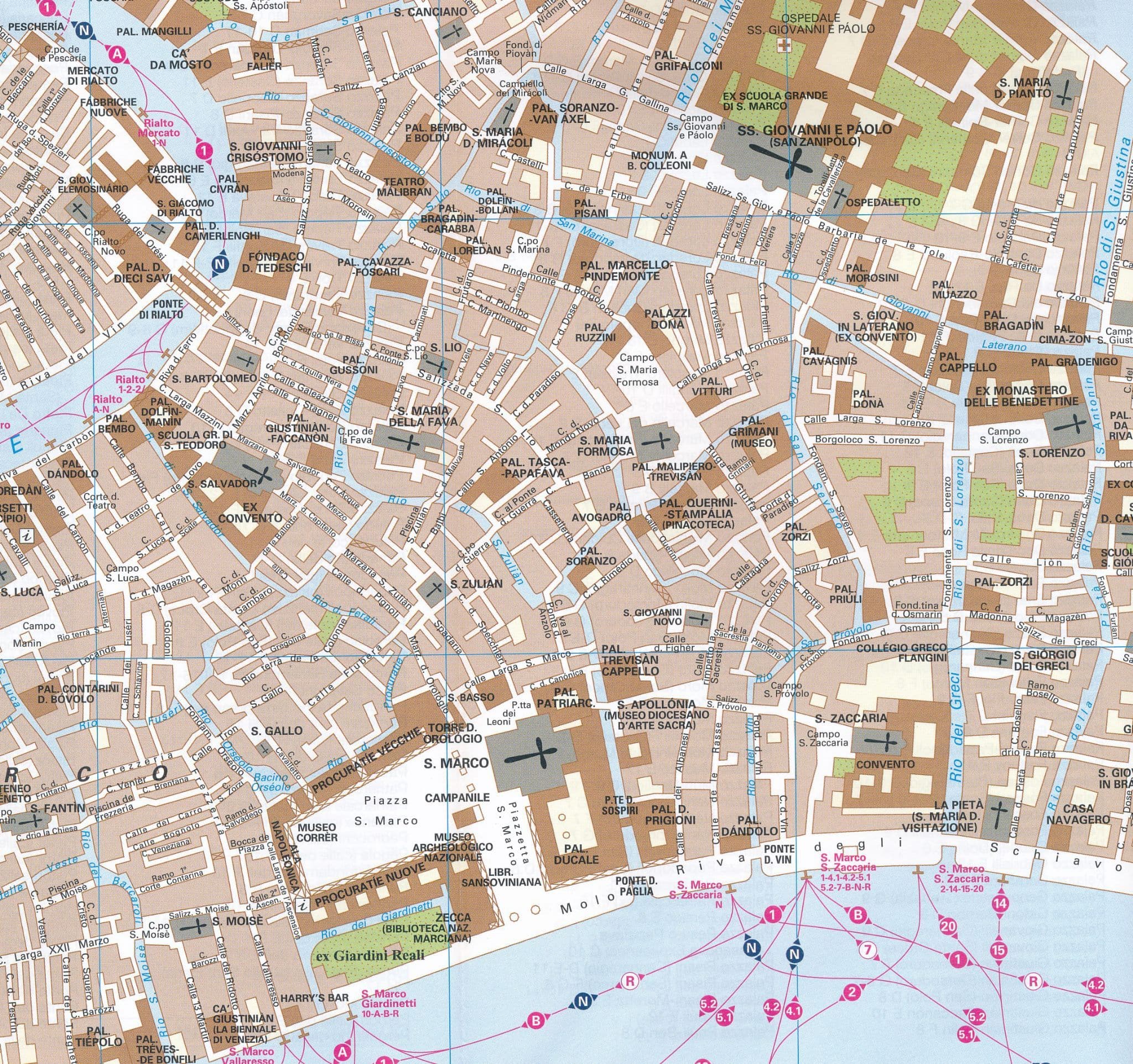 Venice Italy Maps