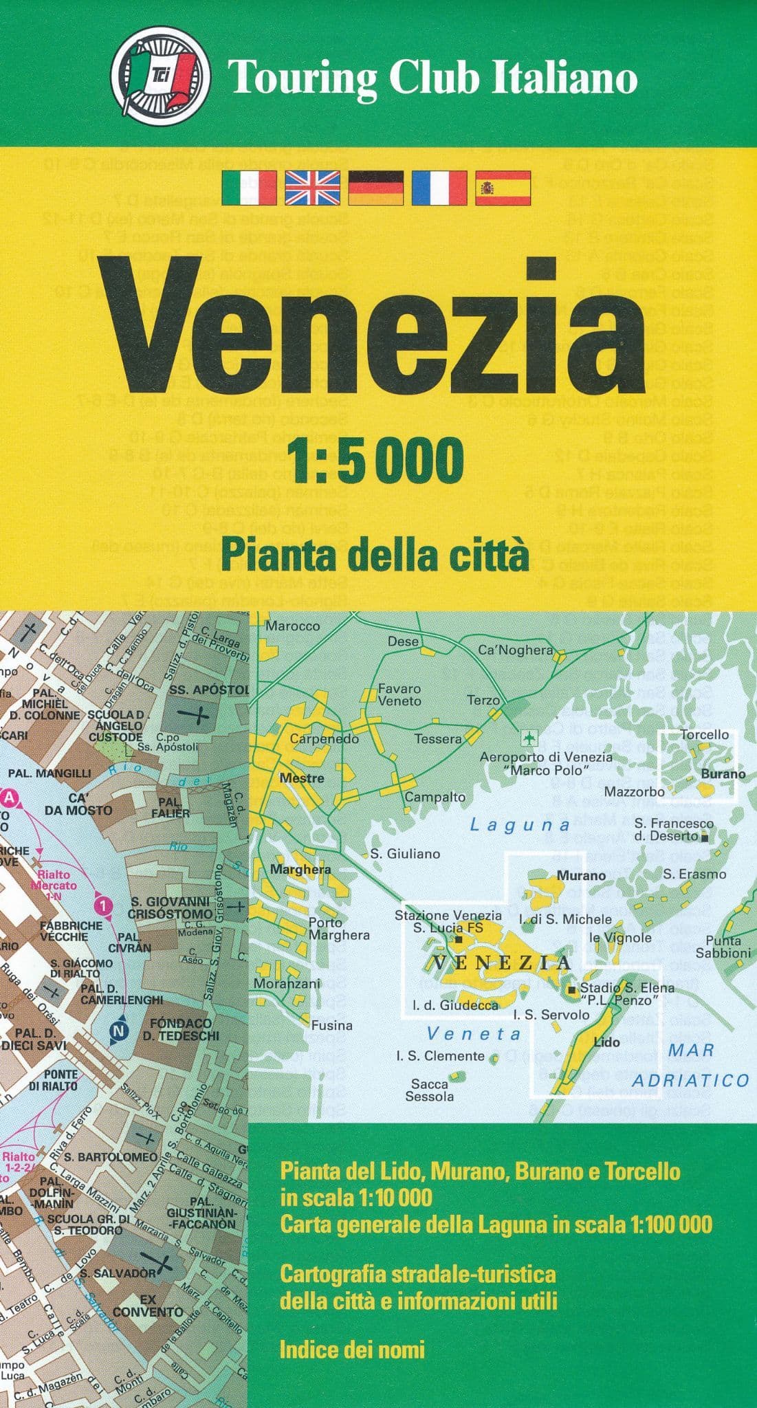 Venice Street Map - TCI