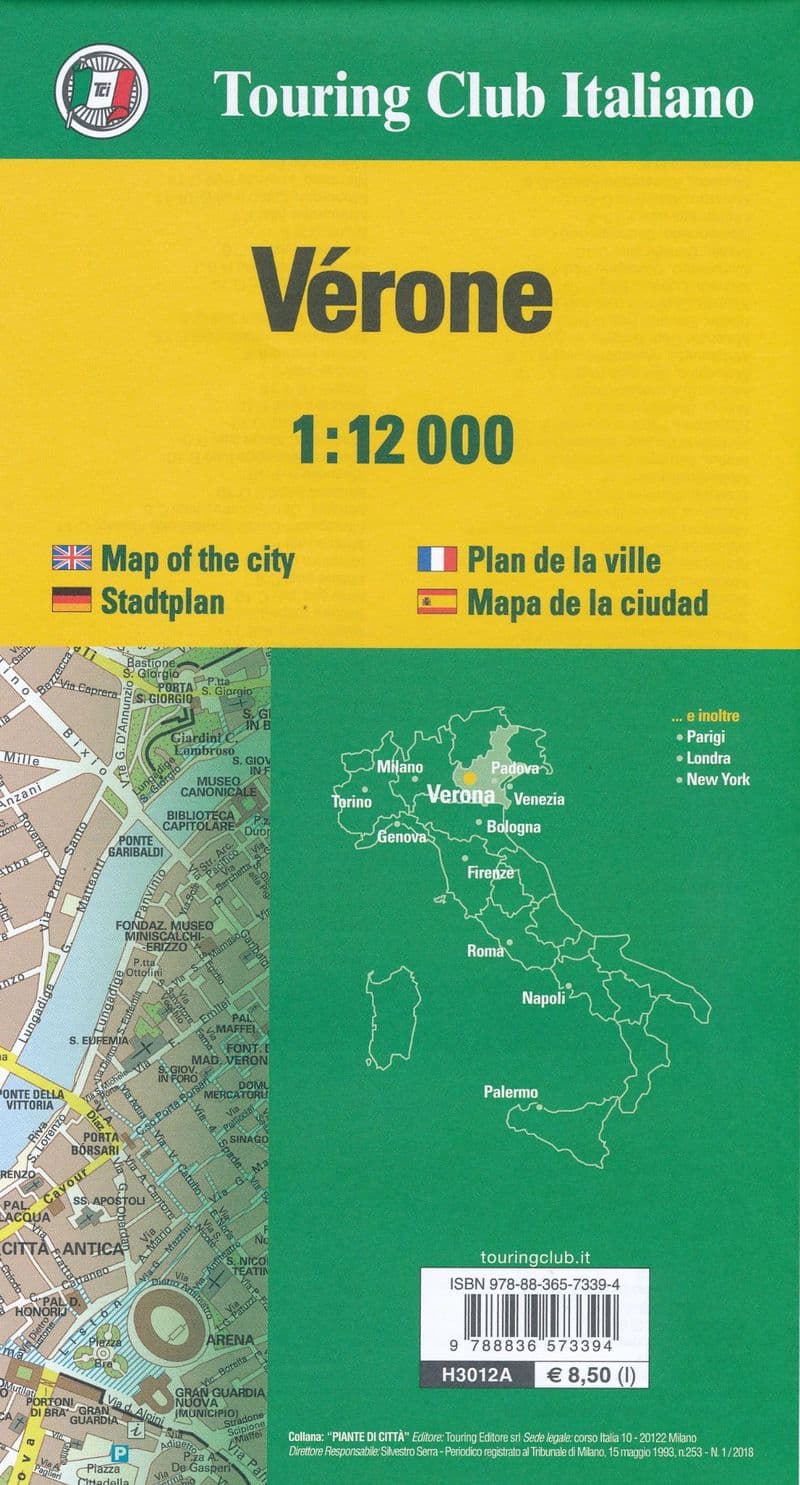 Verona Street Map - TCI