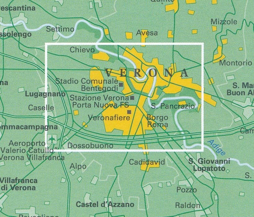 Verona Street Map - TCI