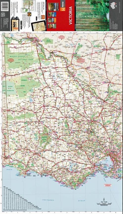 Victoria - Handy State Road Map - Hema 3 12H