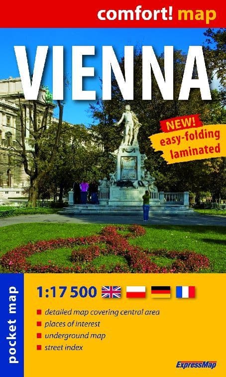 Vienna - Mini Laminated Street Map - Express