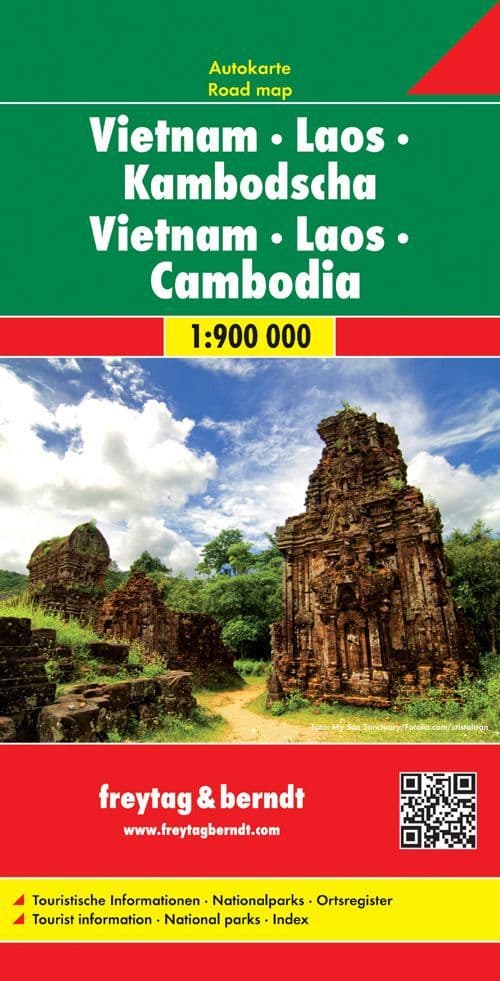 Vietnam Cambodia & Laos Road Map - F&B