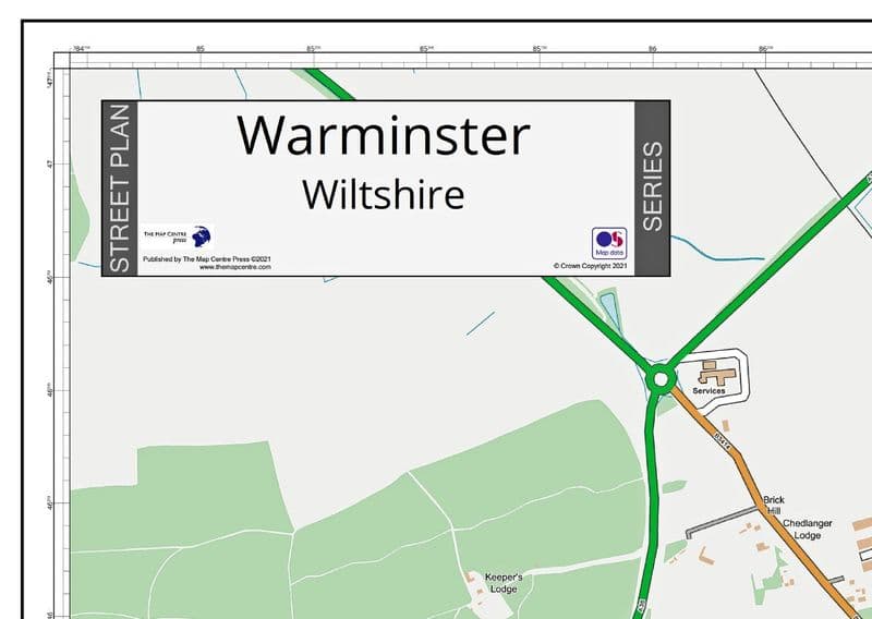 Warminster Street Map