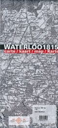 Waterloo 1815 Historical Battle Map - NGI