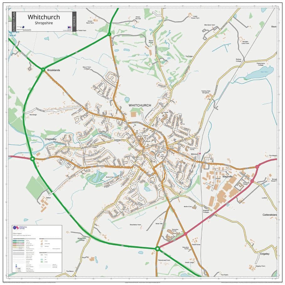Whitchurch Street Map