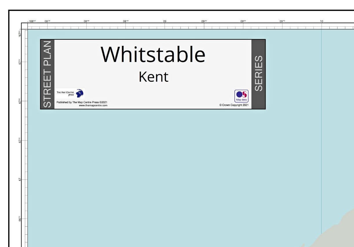 Whitstable Street Map