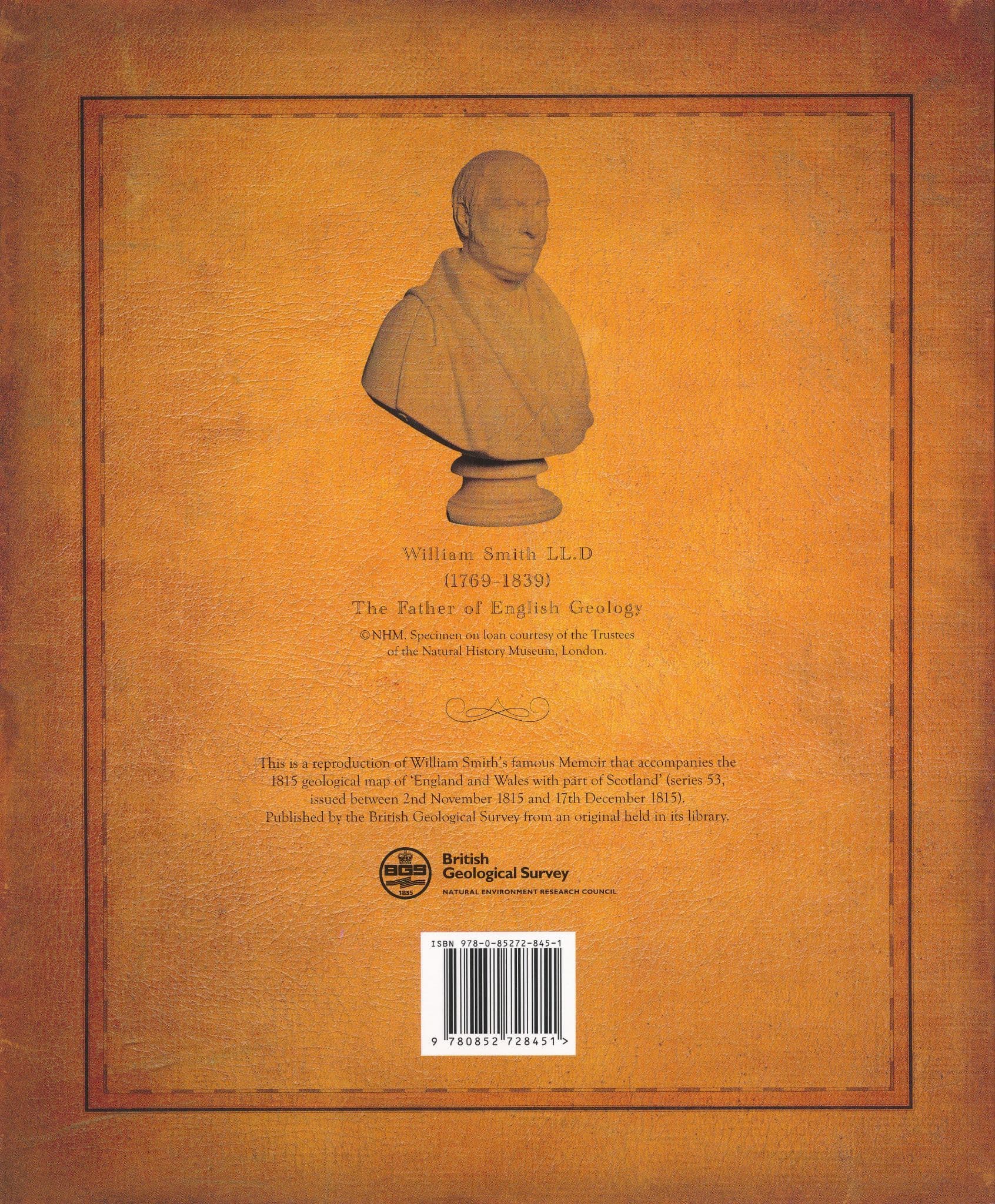 William Smith s Memoir for his 1815 Geological Map