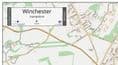 Winchester Street Map