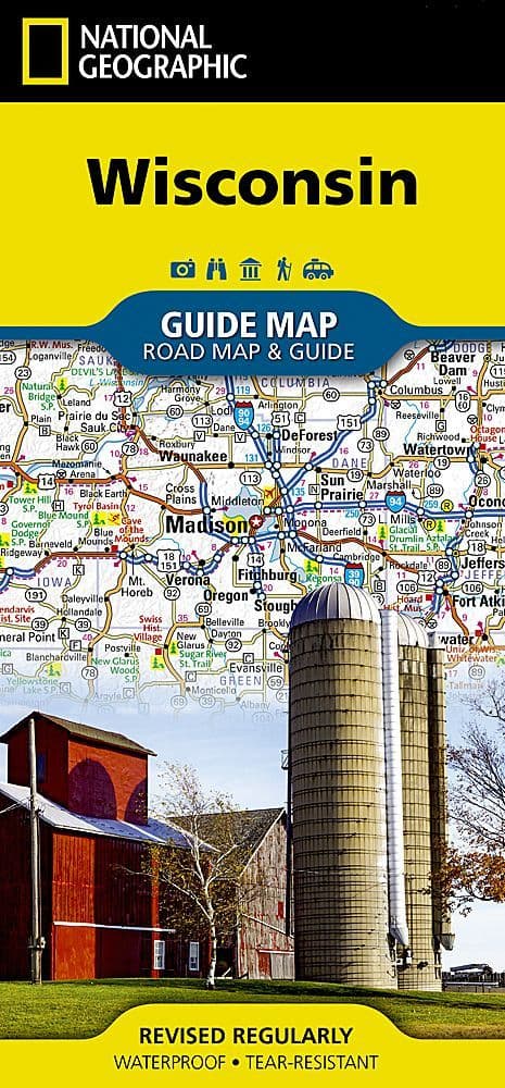 Wisconsin State Map - National Geographic