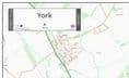 York Street Map