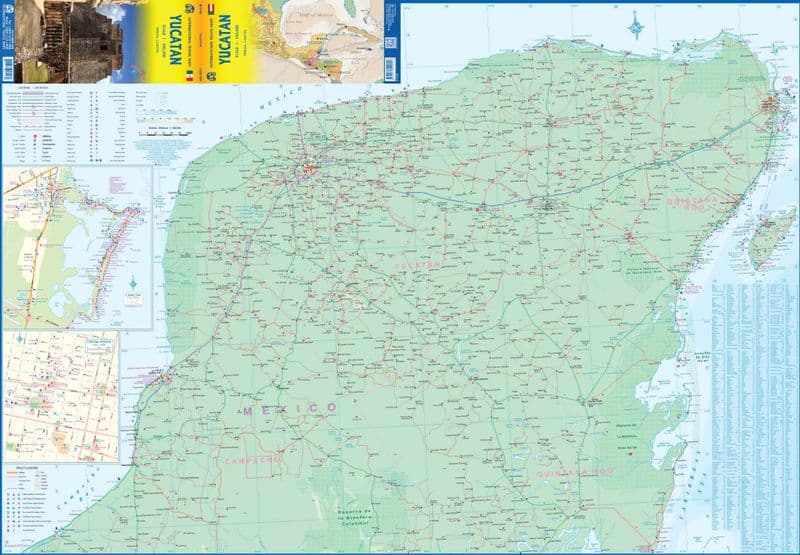 Yucatan - Travel Map - ITM