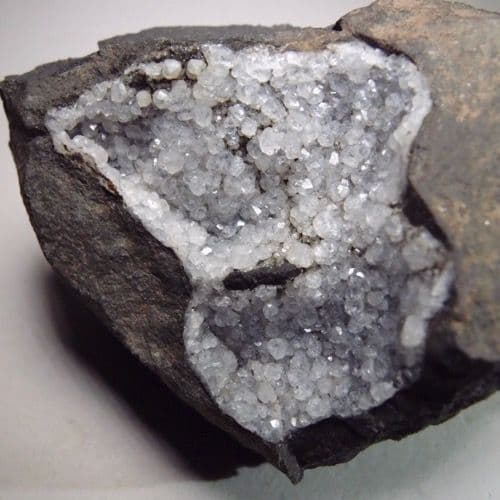 APOPHYLLITE CRYSTALS IN BASALT LAVA - Isle of Skye