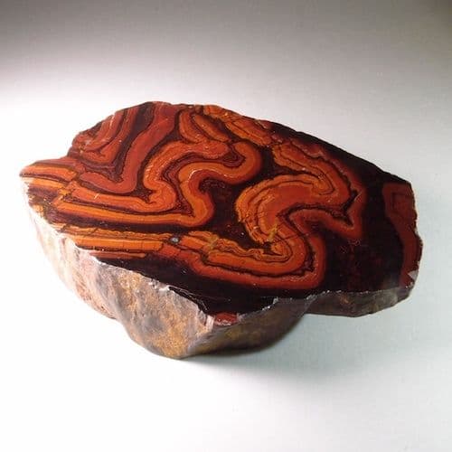 BANDED IRONSTONE WITH FOLDING - 2 5 billion years old - Australia