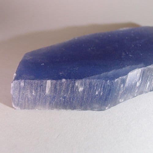 FIBROUS BLUE HALITE - A beautiful blue variety of halite rock salt from ...