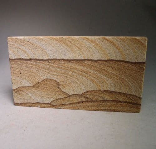 KANAB PICTURE SANDSTONE SMALL CUT SLICE - Utah USA