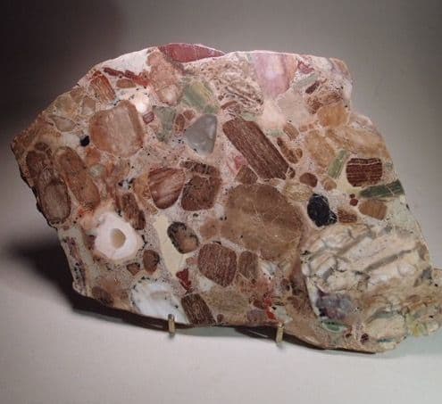MARILLANA CONGLOMERATE POLISHED SLICE - Western Australia