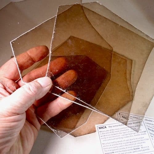MICA - THE ULTIMATE FLEXIBLE MINERAL - Large individual sheets