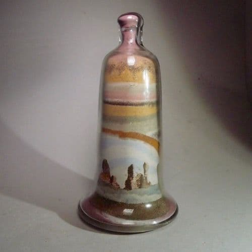 VINTAGE SAND BELL PAPERWEIGHT - ALUM BAY ISLE OF WIGHT & x28;SECOND ...