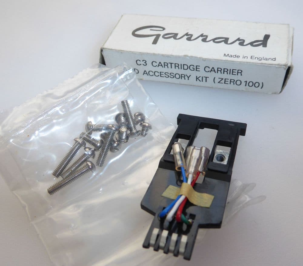 Garrard C3 Cartridge Carrier and Accessory Kit Zero 100