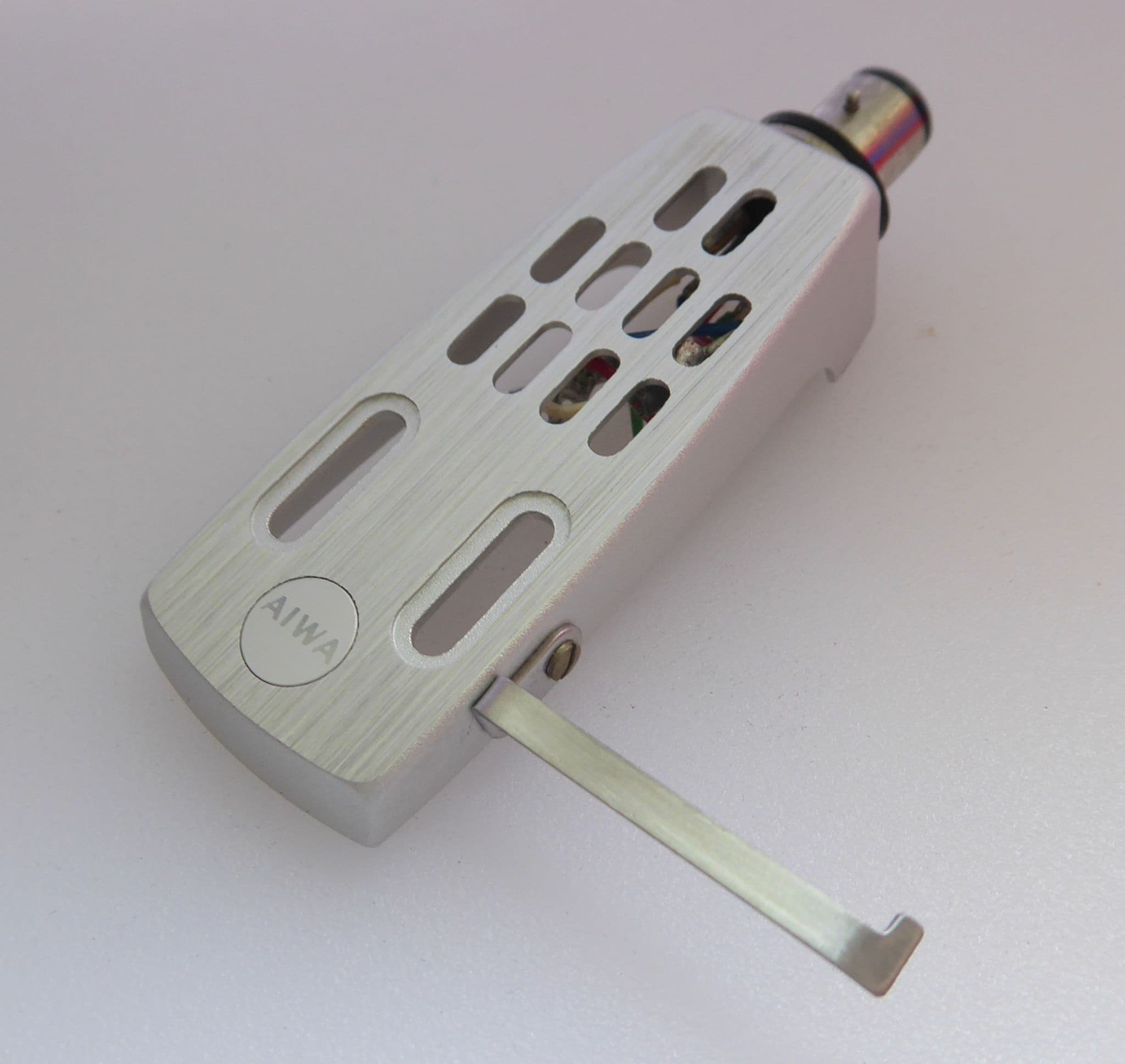Silver Aiwa Aluminium Headshell
