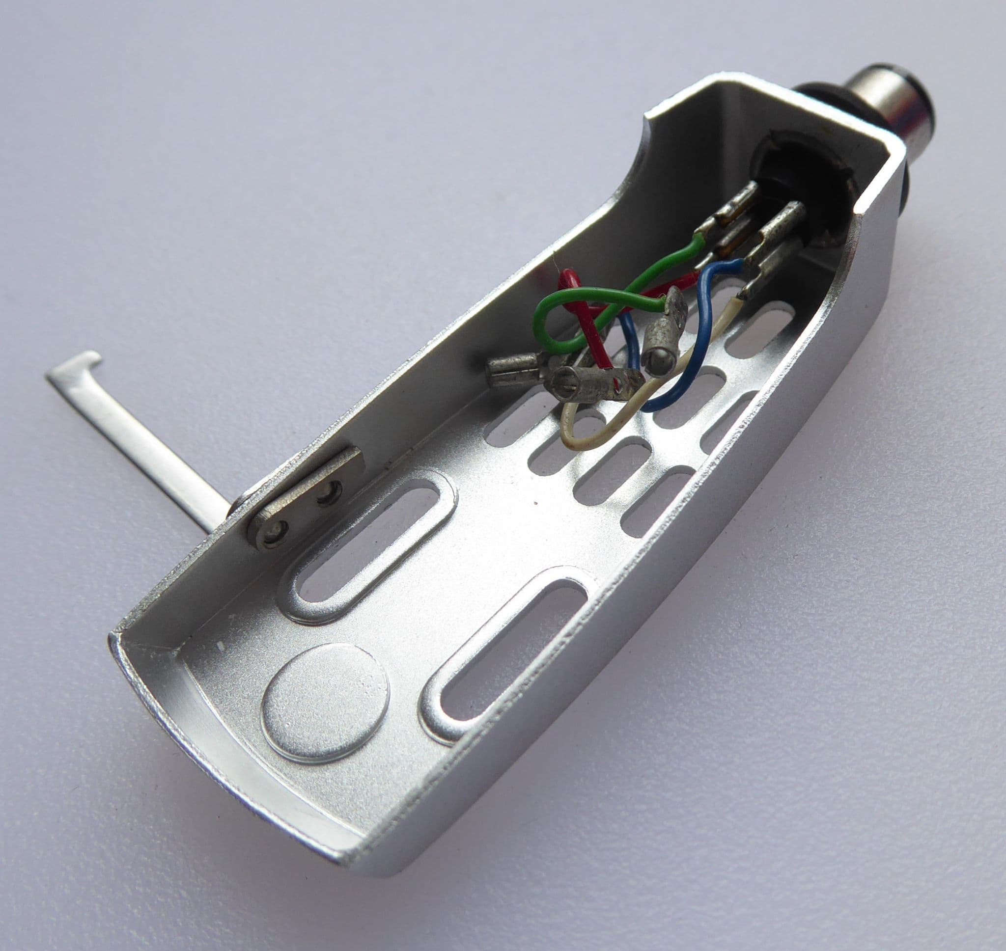 Silver Aiwa Aluminium Headshell