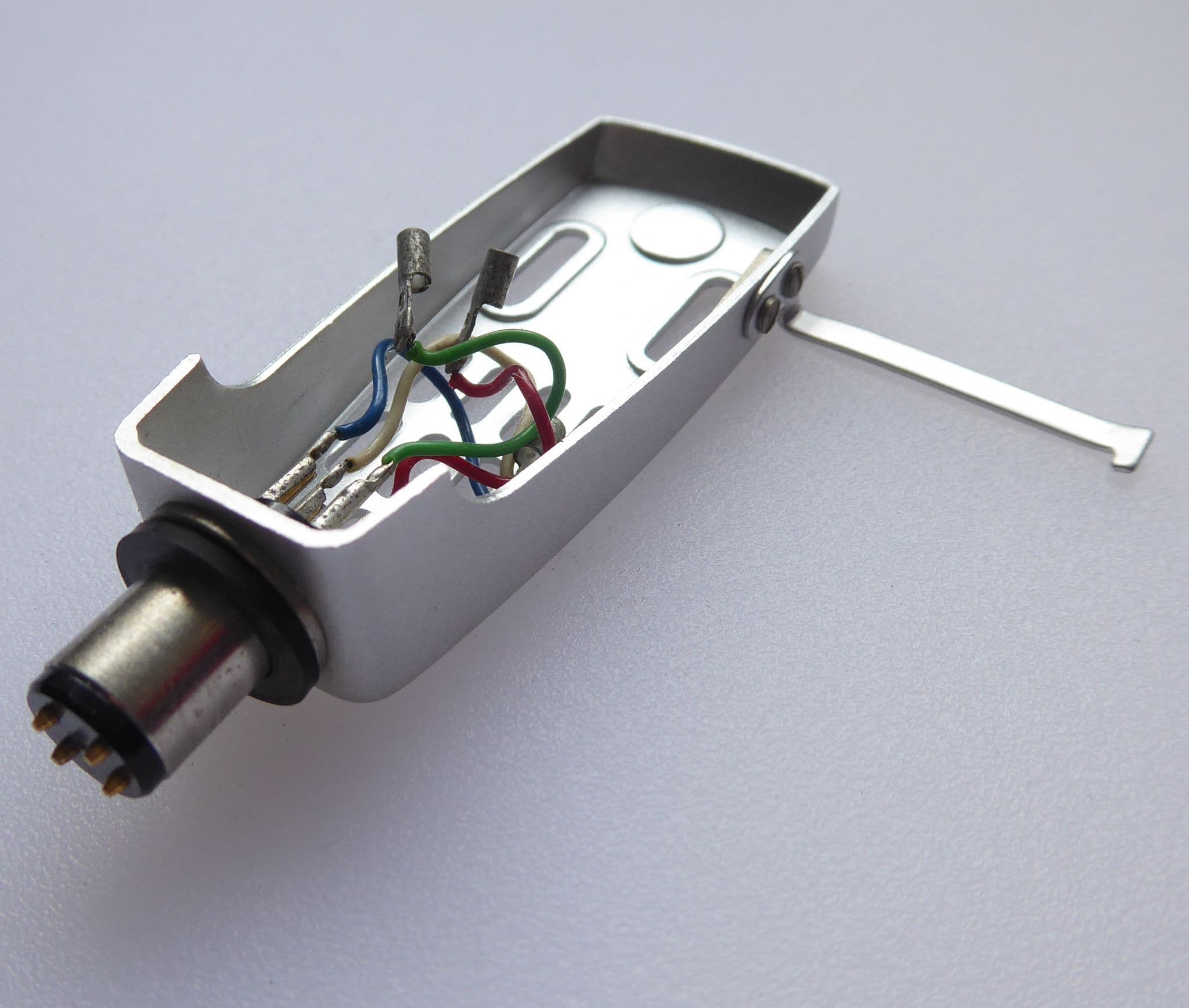 Silver Aiwa Aluminium Headshell